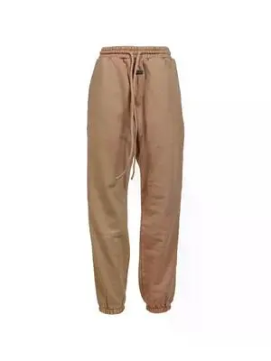 Fear Of God Classic Sunfaded-effect Brushed-fleece Track Pants - Neutrals