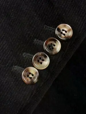Brunello Cucinelli Corduroy-texture Double-breasted Blazer