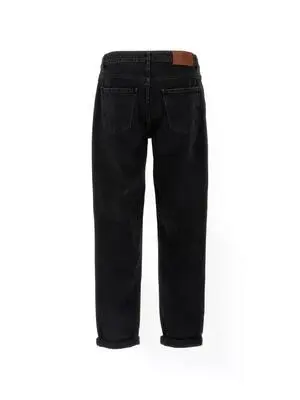 Brunello Cucinelli Logo Patch Jeans