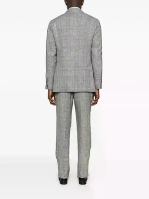 Brunello Cucinelli Plaid Double-breasted Suit