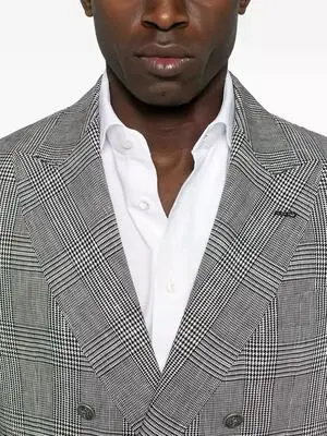 Brunello Cucinelli Plaid Double-breasted Suit