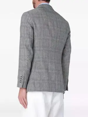 Brunello Cucinelli Plaid Double-breasted Blazer