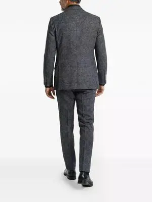 Brunello Cucinelli Check Wool-blend Suit