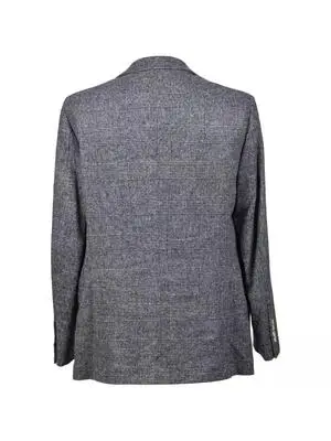 Brunello Cucinelli Check Wool-blend Suit