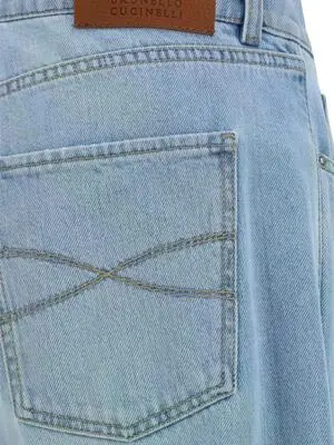 Brunello Cucinelli Light Faded Wash Jeans