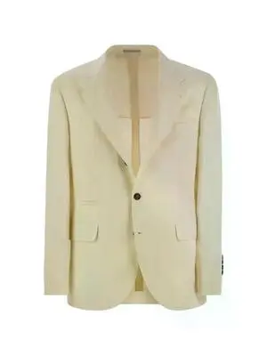 Brunello Cucinelli Notch-lapel Single-breasted Blazer - Neutrals