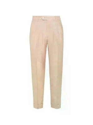 Brunello Cucinelli Pleated Trousers - Neutrals
