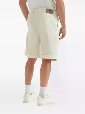 Brunello Cucinelli Pleated Corduroy Shorts