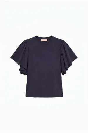 Ulla Johnson Cordelia Cotton Top - Midnight