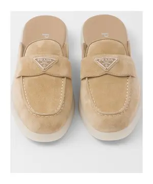 Prada Round Toe Slipper