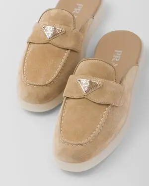 Prada Round Toe Slipper