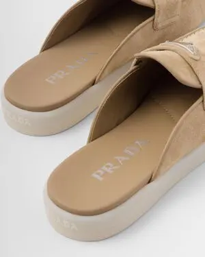 Prada Round Toe Slipper
