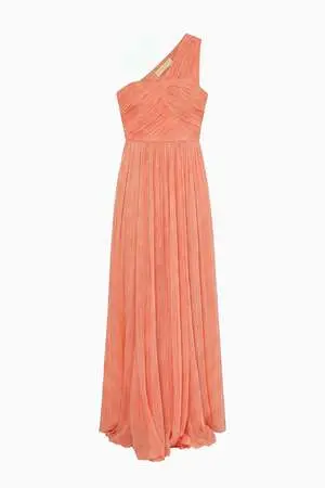 Ulla Johnson Aureline Silk One Shoulder Gown