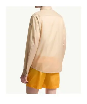 Moncler Logo Patch Long Sleeve Shirt