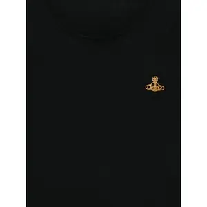 VIVIENNE WESTWOOD Embroidered Cotton T-shirt
