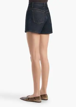 Khaite Danya High-waisted Denim Shorts - Benson
