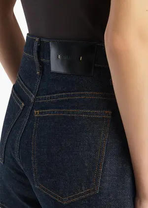 Khaite Danya High-waisted Denim Shorts - Benson