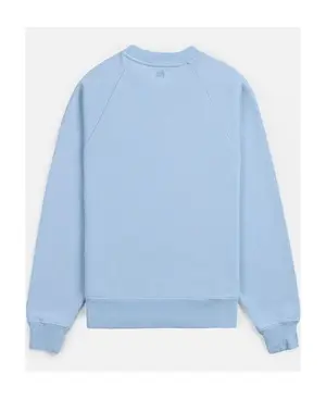 AMI Paris Organic Cotton Sweatshirt With Tonal Logo
