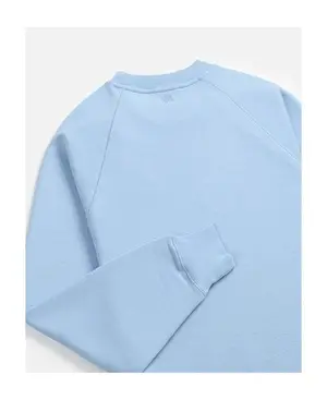 AMI Paris Organic Cotton Sweatshirt With Tonal Logo