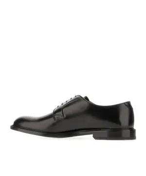 DOUCAL'S Lace-up Derby Shoes - Black