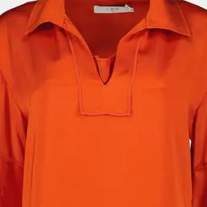 IRO PARIS Mini Satin Tunic Top