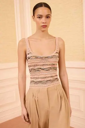Ulla Johnson Clotilde Tank Dress - Hibiscus