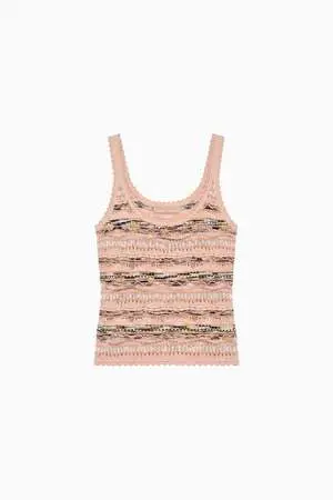 Ulla Johnson Clotilde Tank Dress - Hibiscus