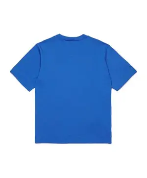 Marni Logo-print Cotton T-shirt - Blue