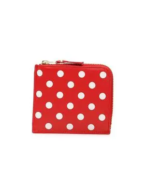 Comme Des Garçons Zipper Wallet - Red