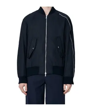 Dries Van Noten Zipped Bomber Jacket