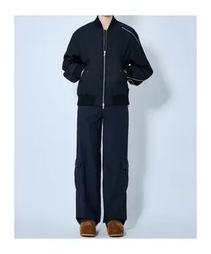 Dries Van Noten Zipped Bomber Jacket