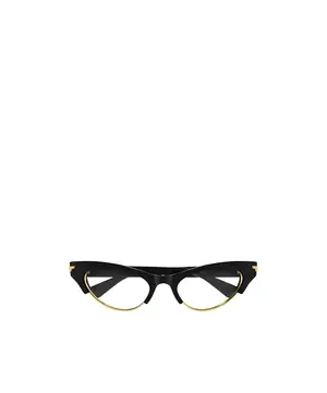 Bottega Veneta Cat Eye Eyeglasses - Black