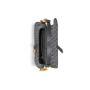 Dior Saddle Bag With Strap - Gray