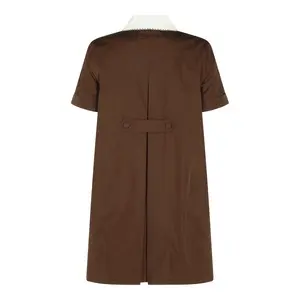 Miu Miu Poplin Dress - Ebony