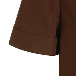 Miu Miu Poplin Dress - Ebony