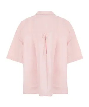 WILLY CHAVARRIA Corcoran Short-sleeve Flap-pocket Shirt - Pink