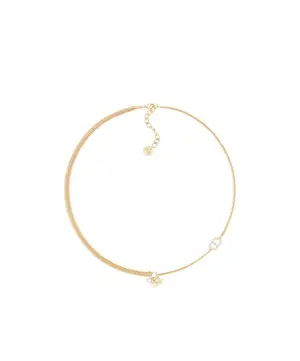 Dior Petit Cd Multi Necklace - Yellow