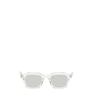 Thom Browne Square Frame Sunglasses - Transparent