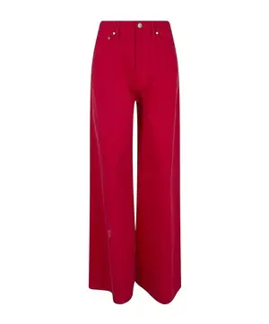 Polo Ralph Lauren Logo Patch Wide-leg Jeans