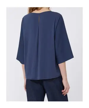 Max Mara Bat-sleeve Blouse