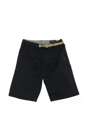 WHITE SAND Belted Shorts