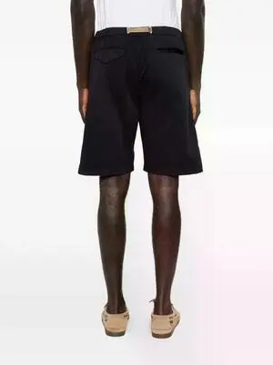 WHITE SAND Belted Shorts