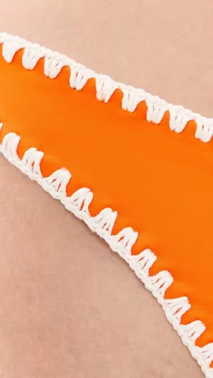 LESLIE AMON Slice Bikini Bottoms