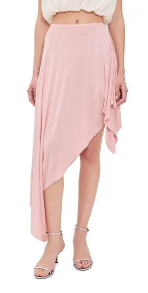 MAISON MARGIELA Asymmetrical Midi Skirt