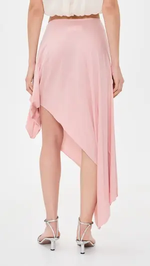 MAISON MARGIELA Asymmetrical Midi Skirt
