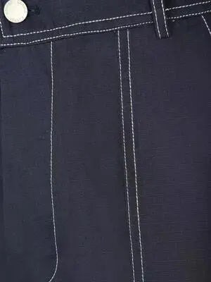 CARRER Contrast-stitch Cargo Pants
