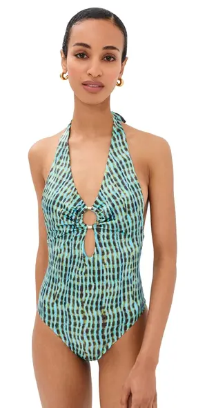 Staud Halterneck Swimsuits