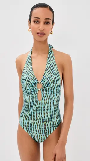 Staud La Jolla One Piece Swimsuit