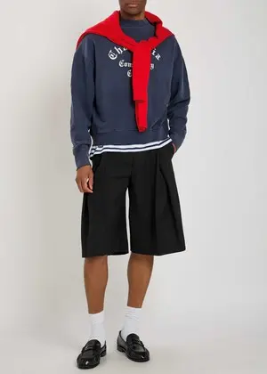 WILLY CHAVARRIA Community Printed Cotton Sweatshirt