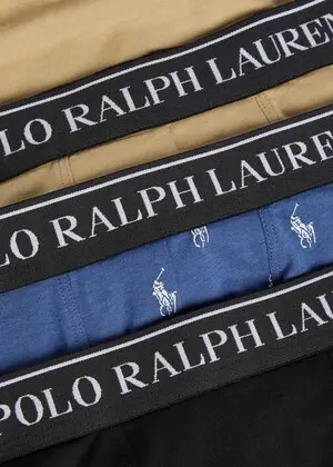 Polo Ralph Lauren Classic Stretch-cotton Trunks - Multicoloured